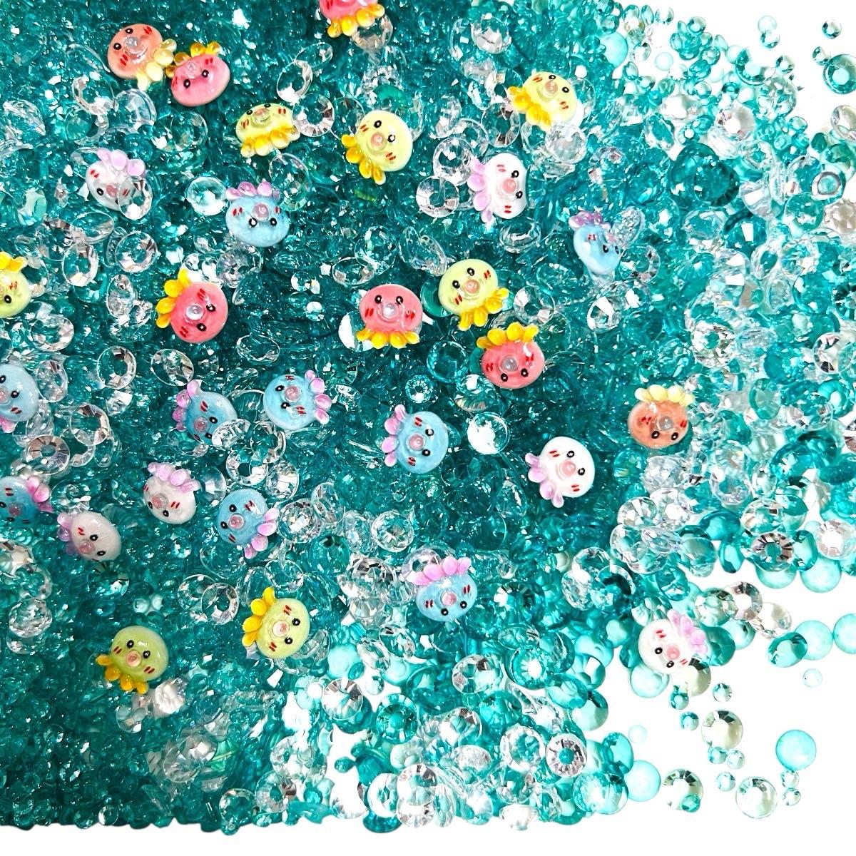 Grape Soda & Octopus Playground & Orange Soda- DIY Flat Back Charm Mix ...